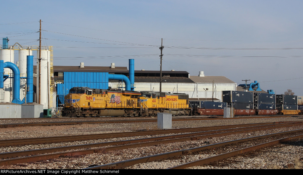 Union Pacific Stacker In Granite City